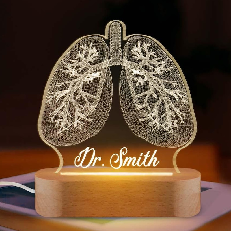 Personalized Glass Lungs - Etsy