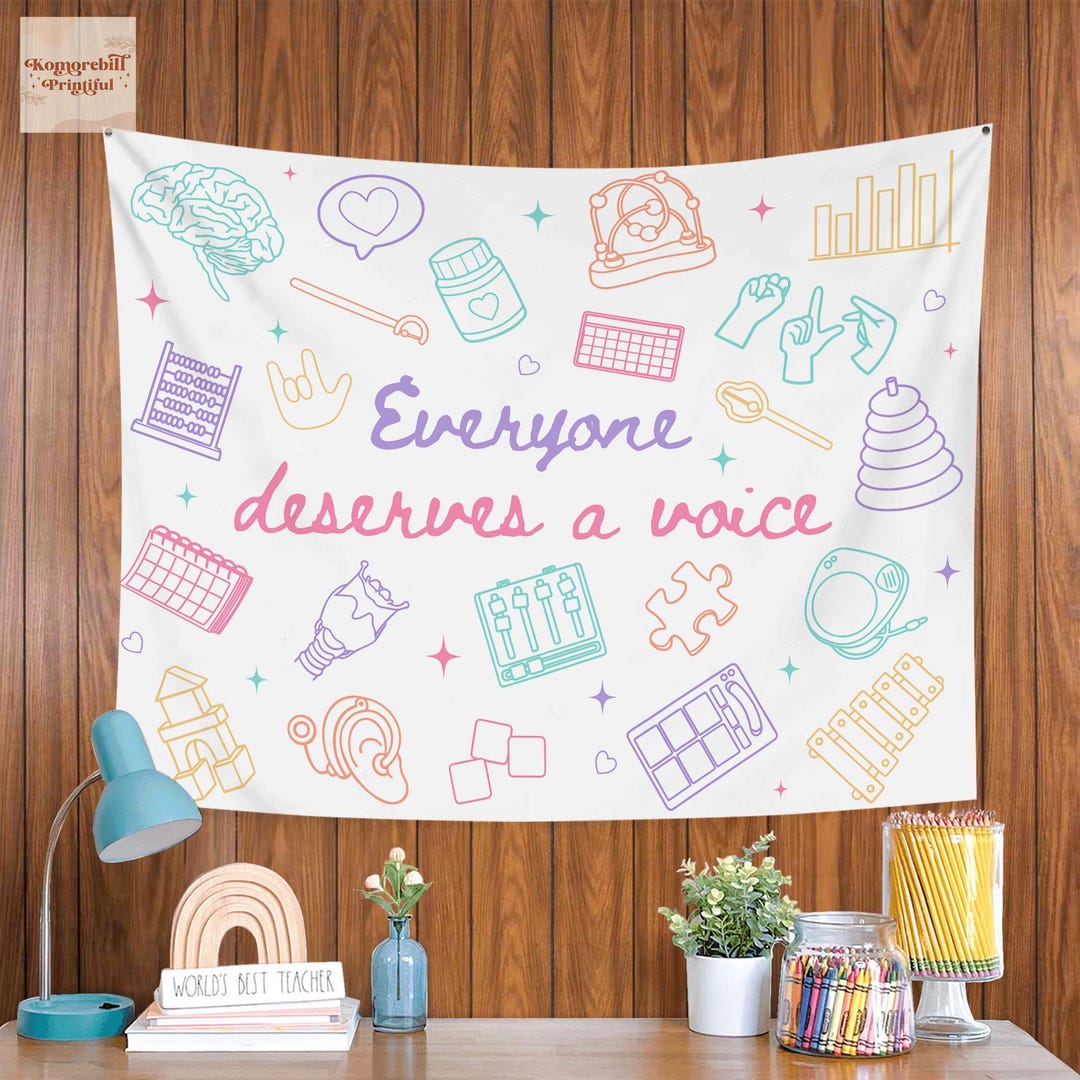 SLP Tapestry, Everyone Deserves A Voice Speech Language Pathologist ...