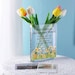 Book Shaped Flower Vase Blooming Acrylic Book Vase Book Themed Decor ...