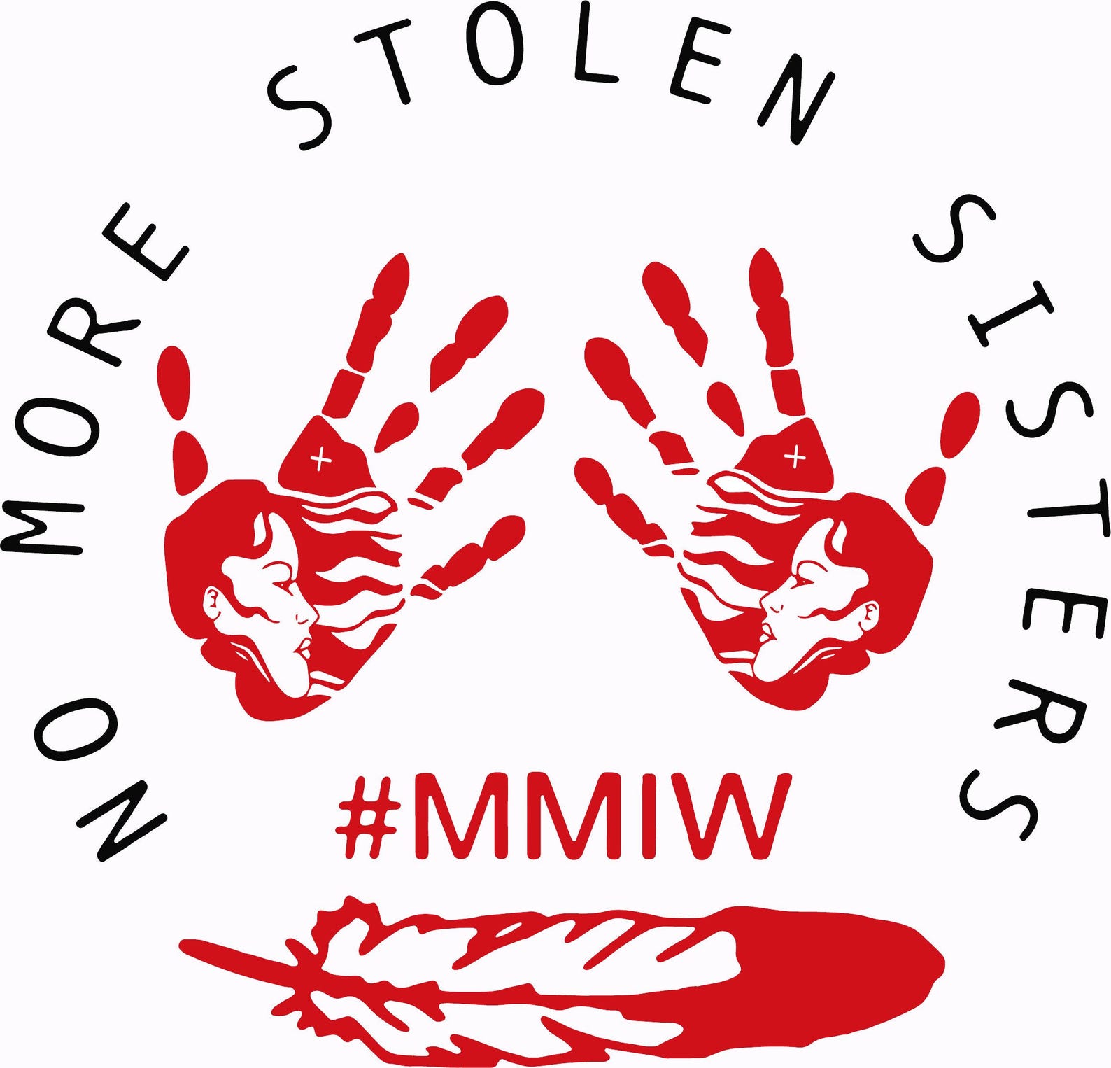 MMIW Bumper Sticker, No More Stolen Sisters | MMIW Vinyl Decal ...