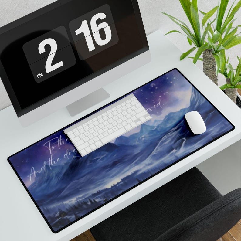Acotar Desk Mat, Sara J Maas, Fantasy Mouse Pad, Night Court, City of ...