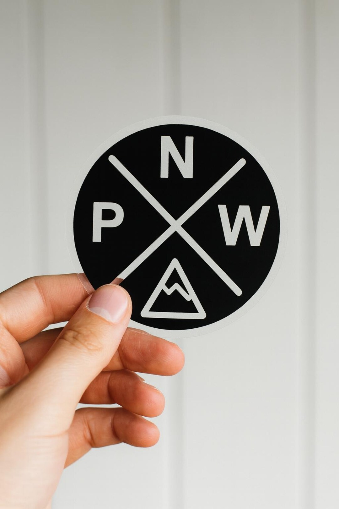 PNW Pacific Northwest Adventure Car Sticker – Mountain, Forest, and ...