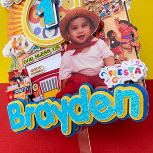 Custom Pinoy Barrio Fiesta 3D Cake Topper With Lights - Etsy