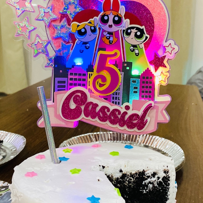 Powerpuff Girls Cake Topper - Etsy