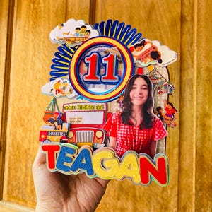 Custom Pinoy Barrio Fiesta 3D Cake Topper With Lights - Etsy