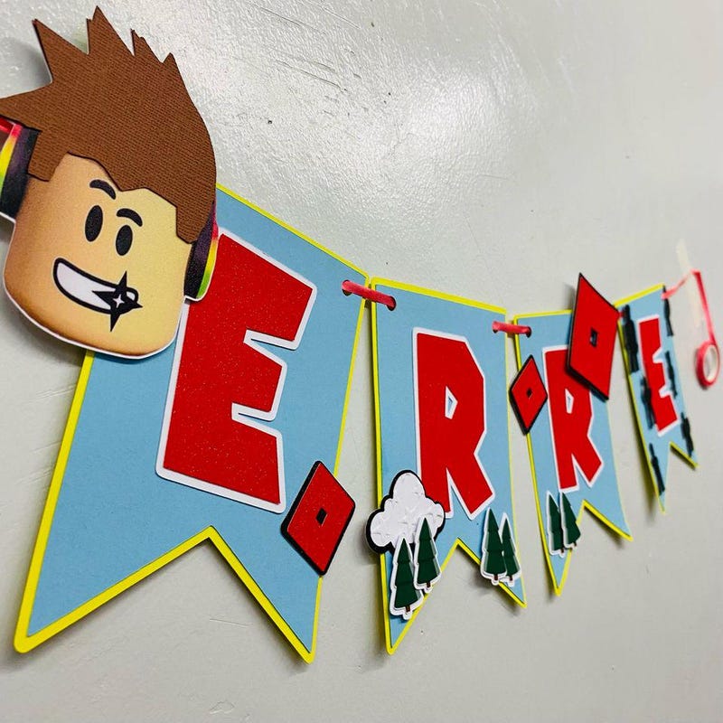 Roblox Banner - Etsy Australia