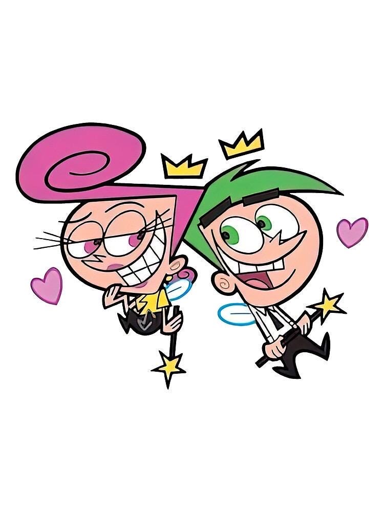 Fairly Oddparents Editable Digital Clip Art - Etsy