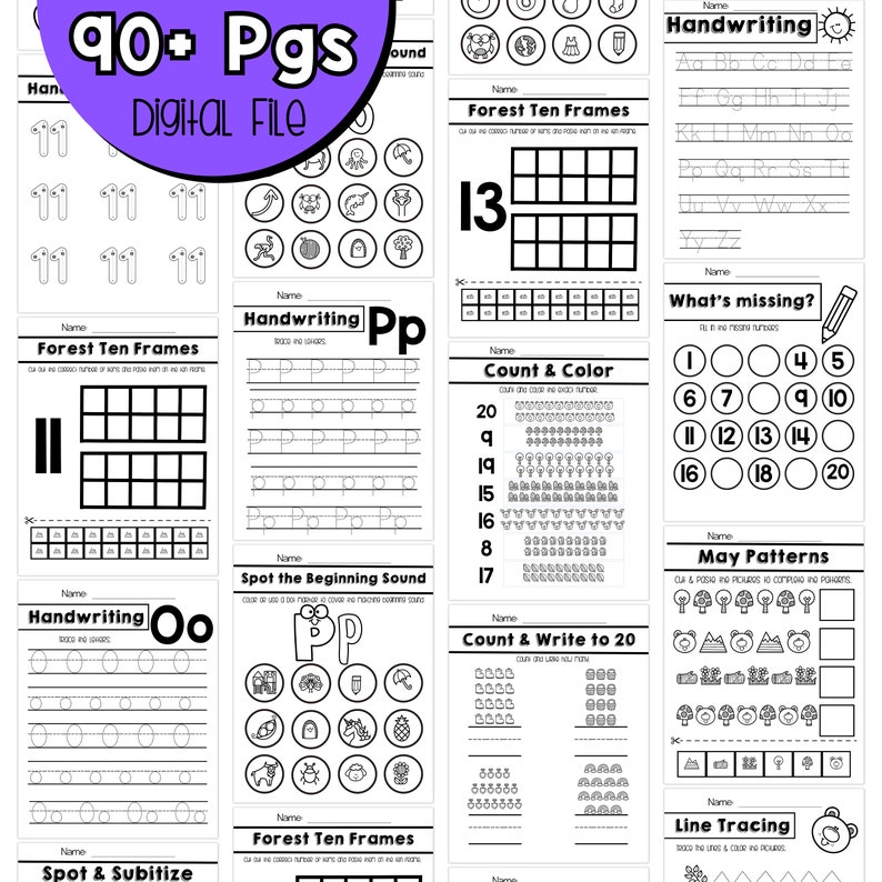 May Pre-k Curriculum, Preschool Curriculum, May Learning Packet ...