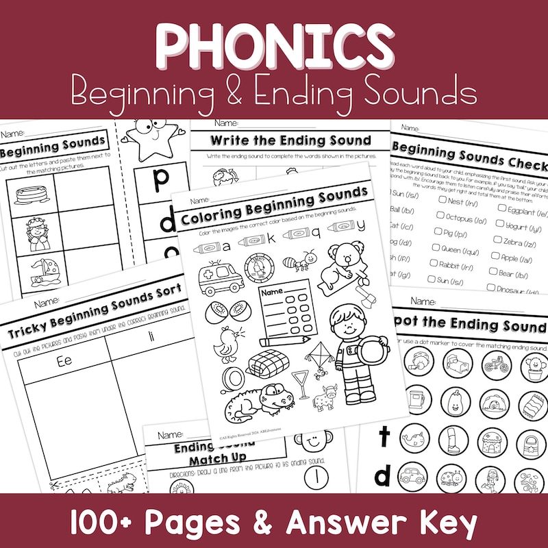 Beginning Sounds - Etsy