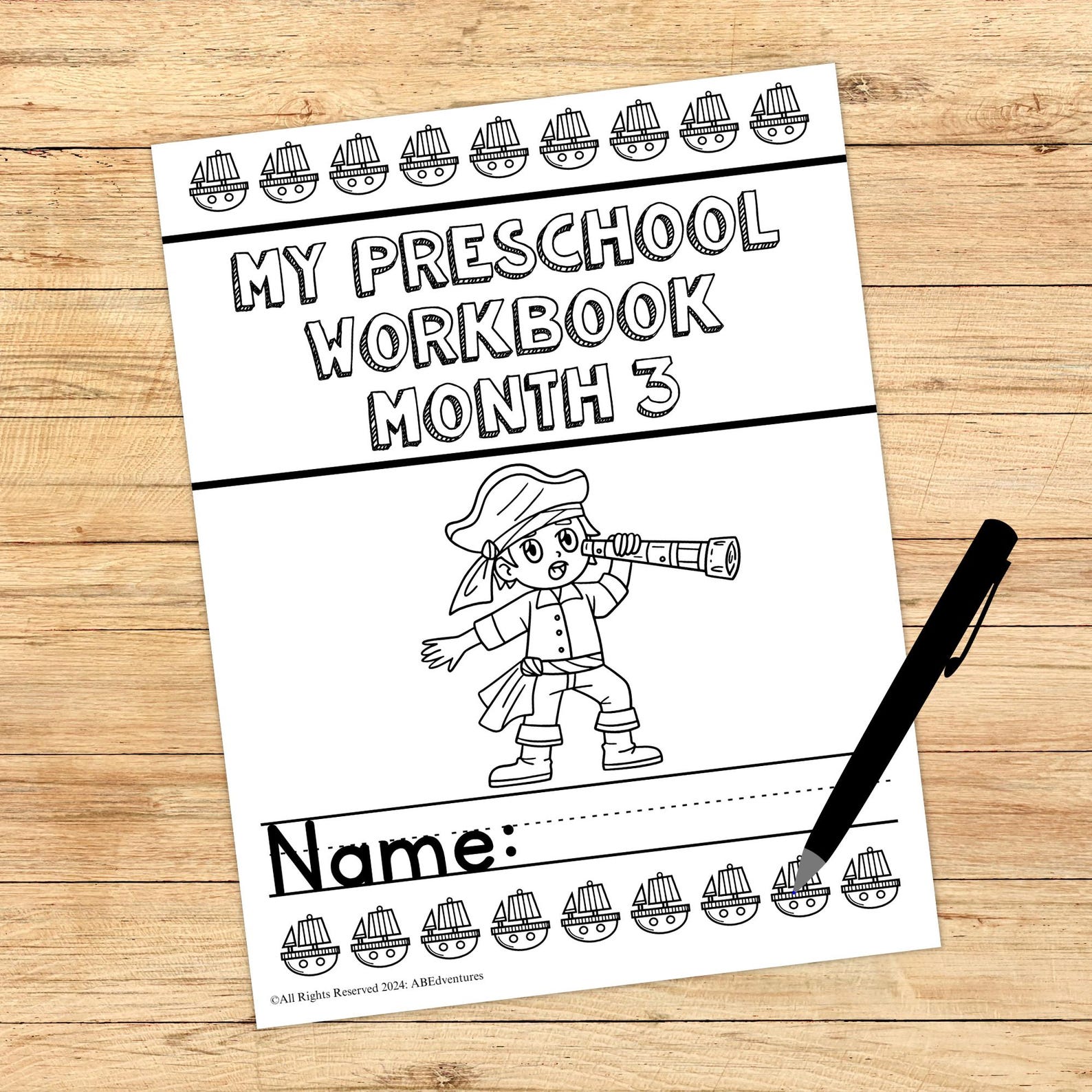 Pirates Pre-k Curriculum, Preschool Curriculum, Pirate Unit Learning ...