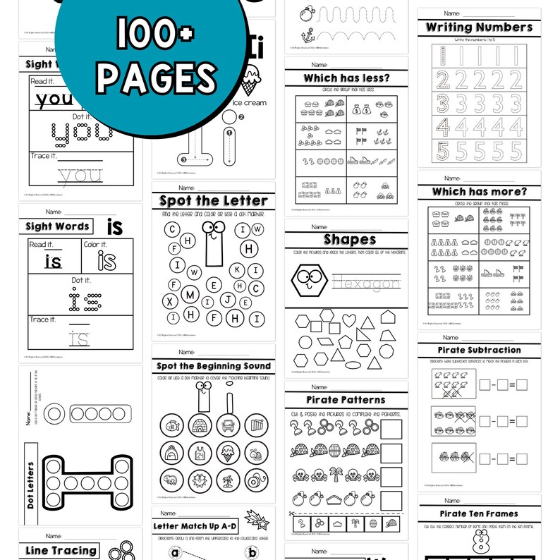 Pirates Pre-k Curriculum, Preschool Curriculum, Pirate Unit Learning ...