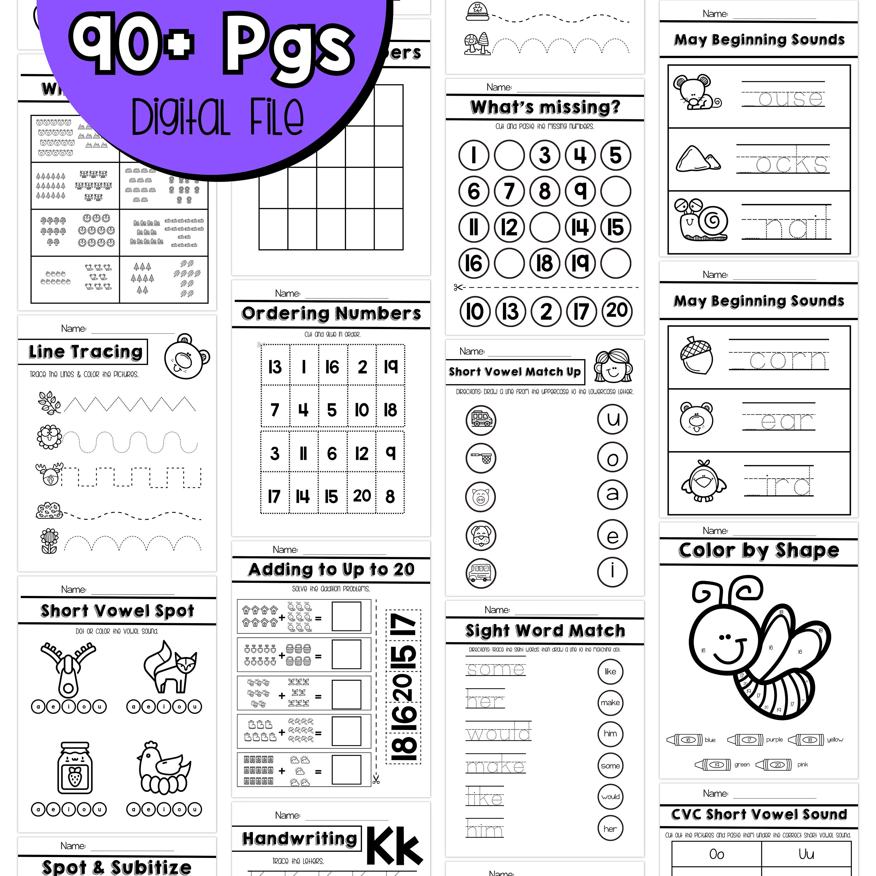 May Pre-k Curriculum, Preschool Curriculum, May Learning Packet ...