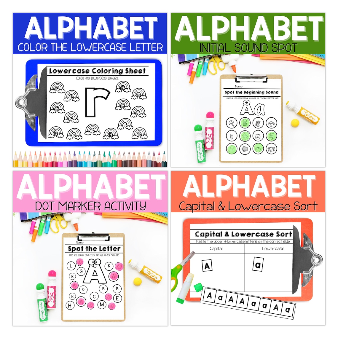 Letter of the Week Activity Bundle, Alphabet Letter of the Week ...