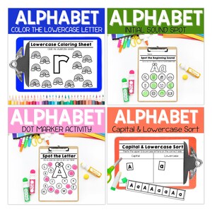 Letter of the Week Activity Bundle, Alphabet Letter of the Week ...