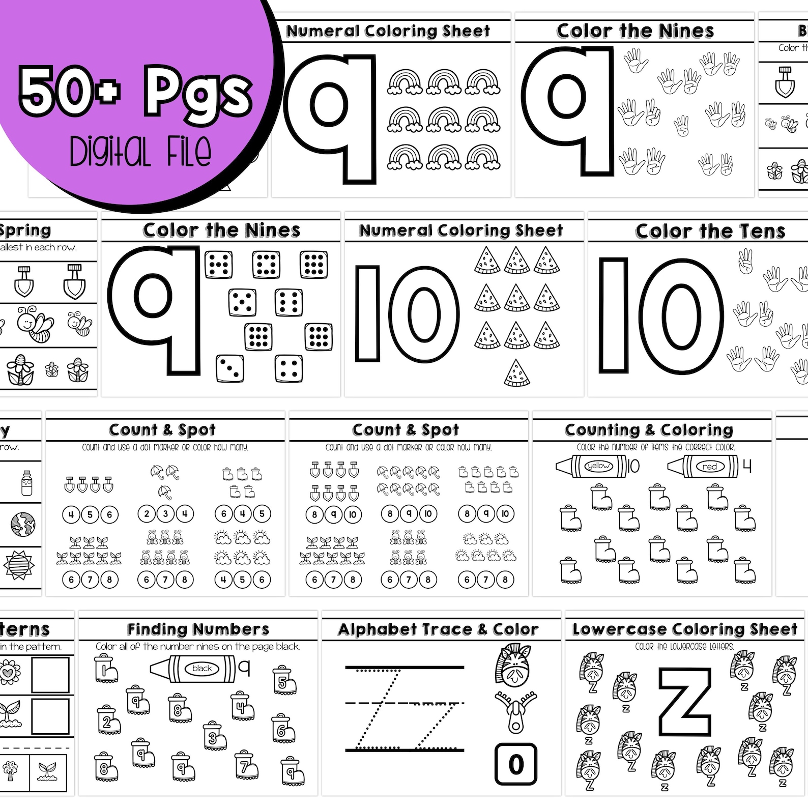 Preschool May Packet Age 3, Preschool Curriculum, Pre-k Curriculum ...