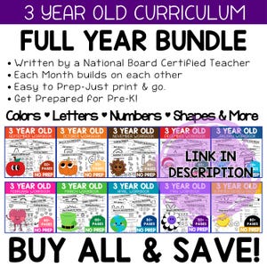 Preschool March Packet Age 3, Preschool Curriculum, Pre-k Curriculum ...
