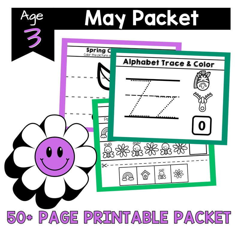 Preschool May Packet Age 3, Preschool Curriculum, Pre-k Curriculum ...