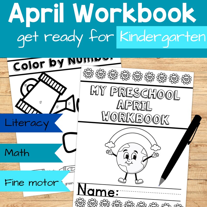 April Pre-k Curriculum, Preschool Curriculum, April Learning Packet ...
