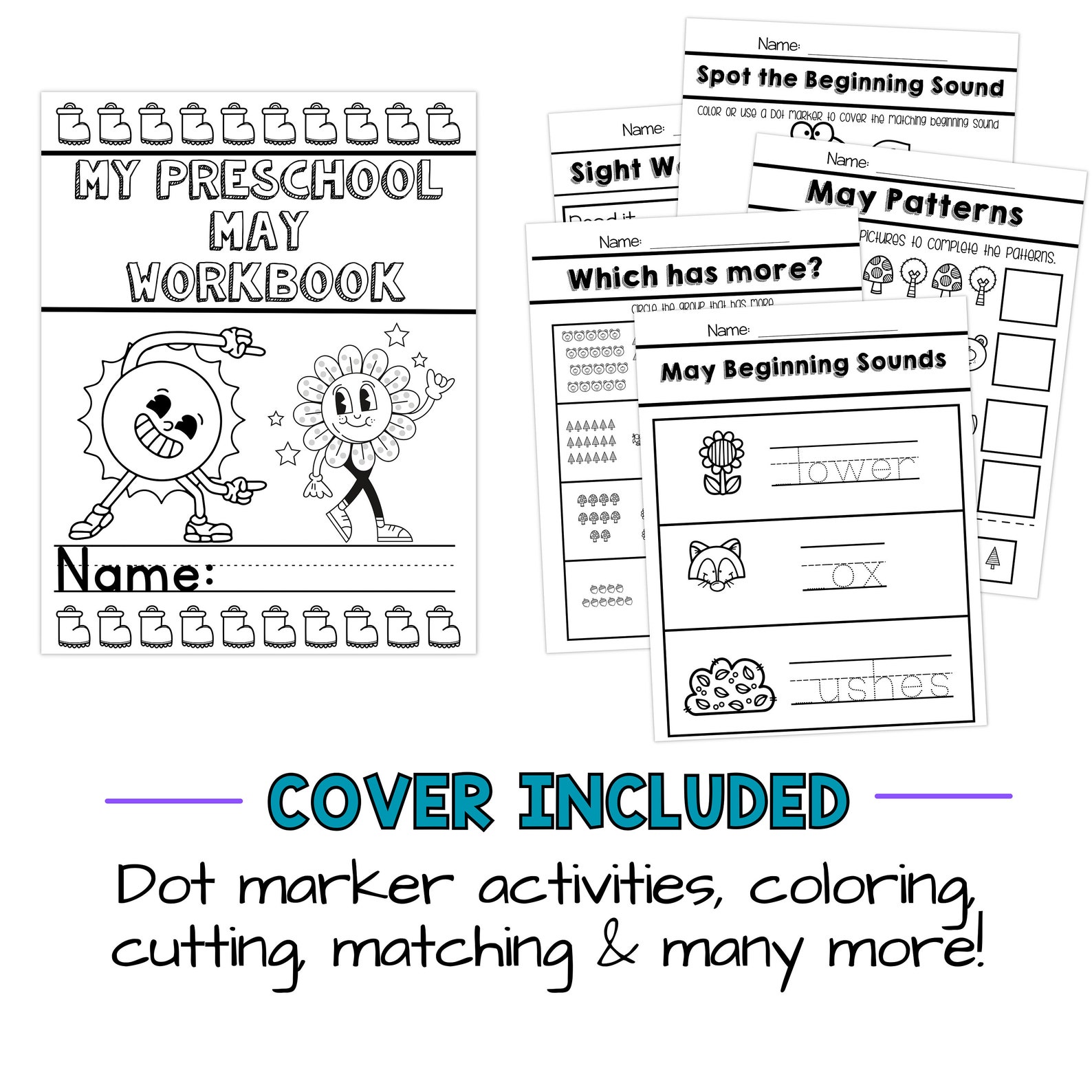 May Pre-k Curriculum, Preschool Curriculum, May Learning Packet ...