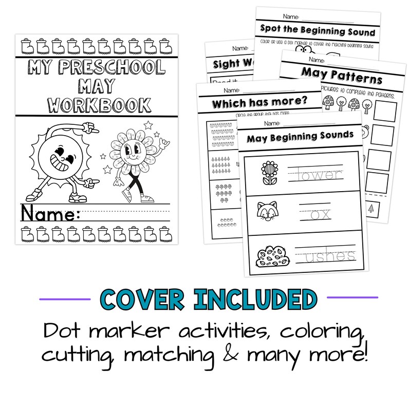 May Pre-k Curriculum, Preschool Curriculum, May Learning Packet ...