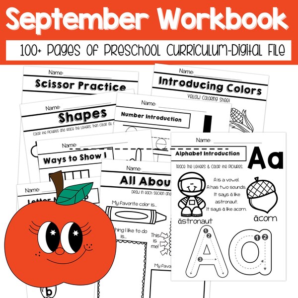 Preschool Curriculum - Etsy