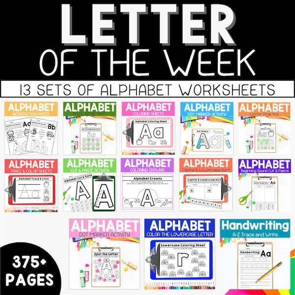 ABPrintablePreschool - Etsy