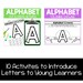 Letter of the Week Activity Bundle, Alphabet Letter of the Week ...