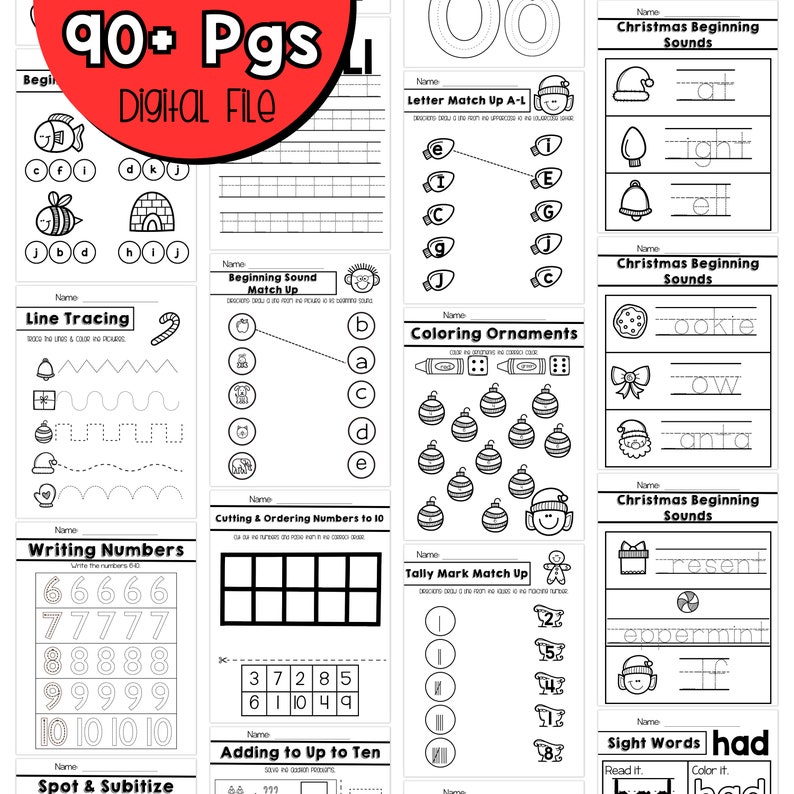December Pre-k Curriculum Preschool Curriculum Christmas Learning ...