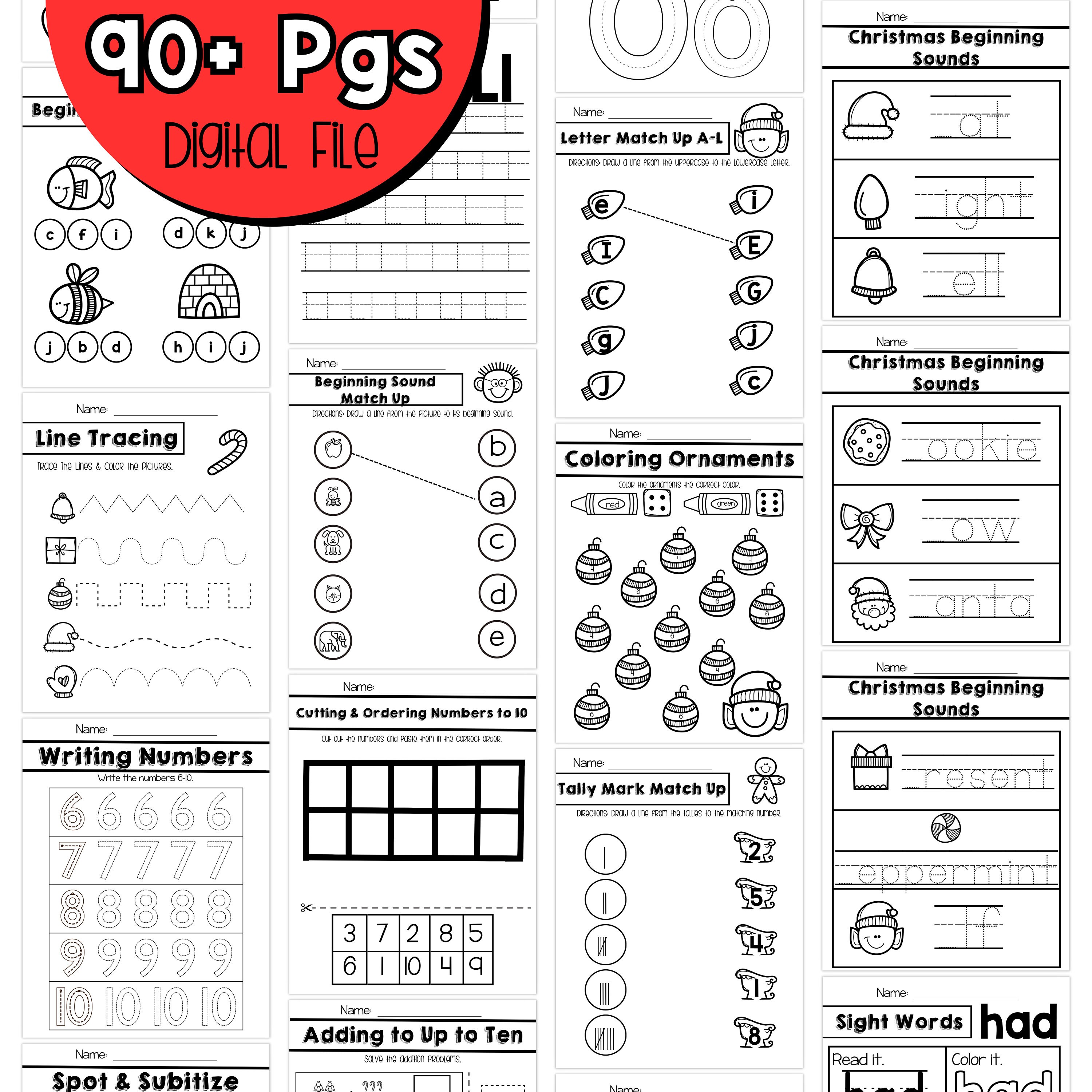 December Pre-k Curriculum Preschool Curriculum Christmas Learning ...