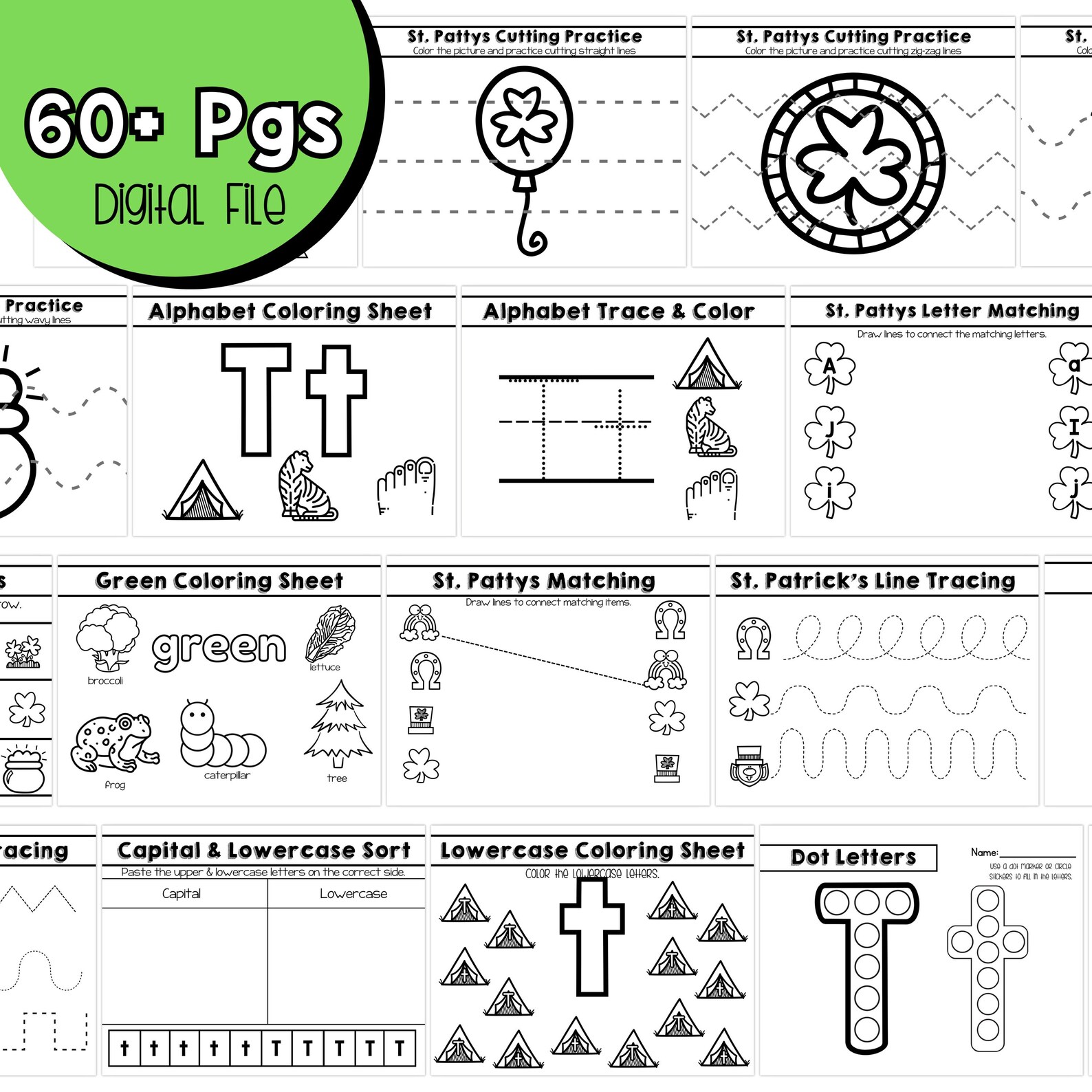 Preschool March Packet Age 3, Preschool Curriculum, Pre-k Curriculum ...