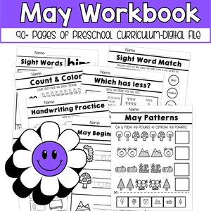 May Pre-k Curriculum, Preschool Curriculum, May Learning Packet ...
