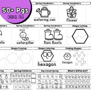 Preschool May Packet Age 3, Preschool Curriculum, Pre-k Curriculum ...
