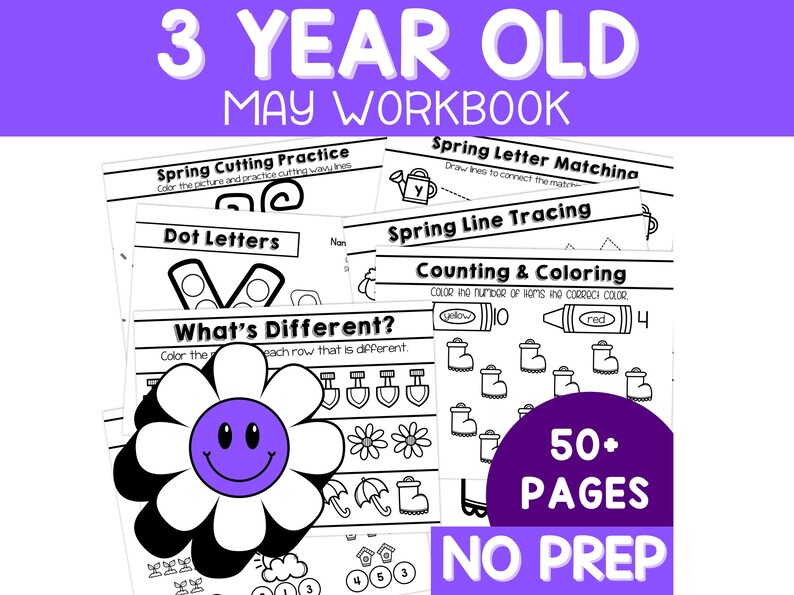 Preschool May Packet Age 3, Preschool Curriculum, Pre-k Curriculum ...