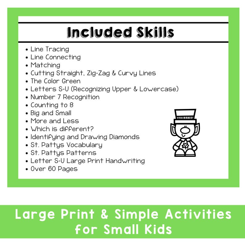 Preschool March Packet Age 3, Preschool Curriculum, Pre-k Curriculum ...