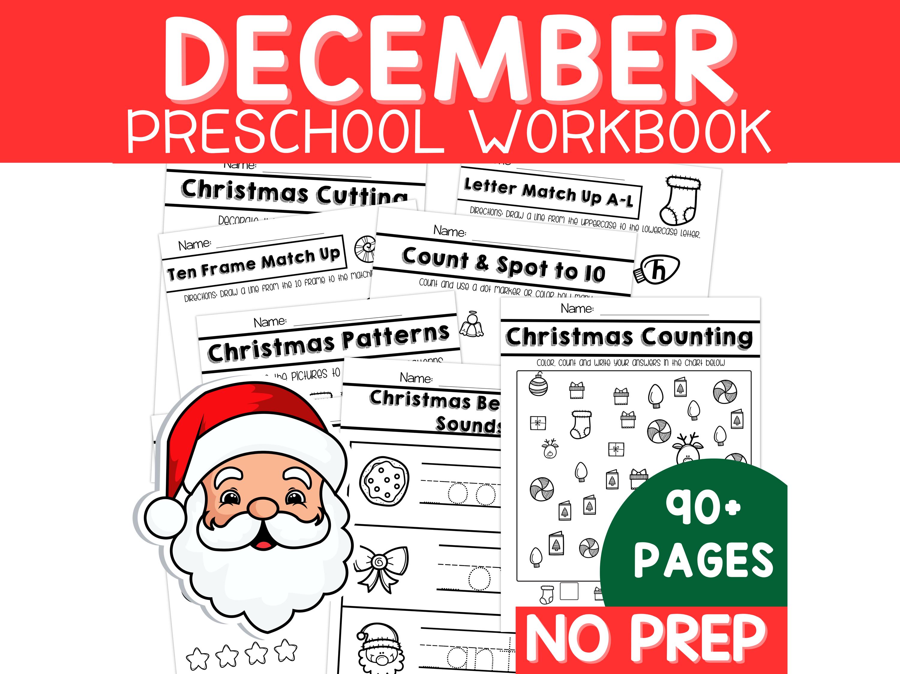 December Pre-k Curriculum Preschool Curriculum Christmas Learning ...