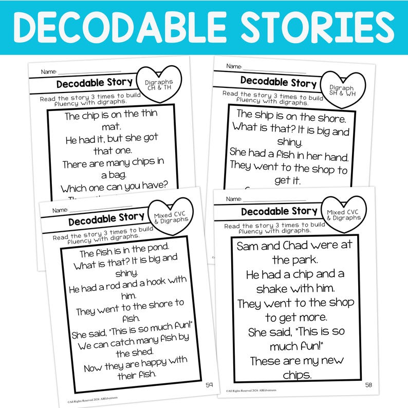 Beginning Digraphs Worksheets Phonics Digraphs Activities Kindergarten ...