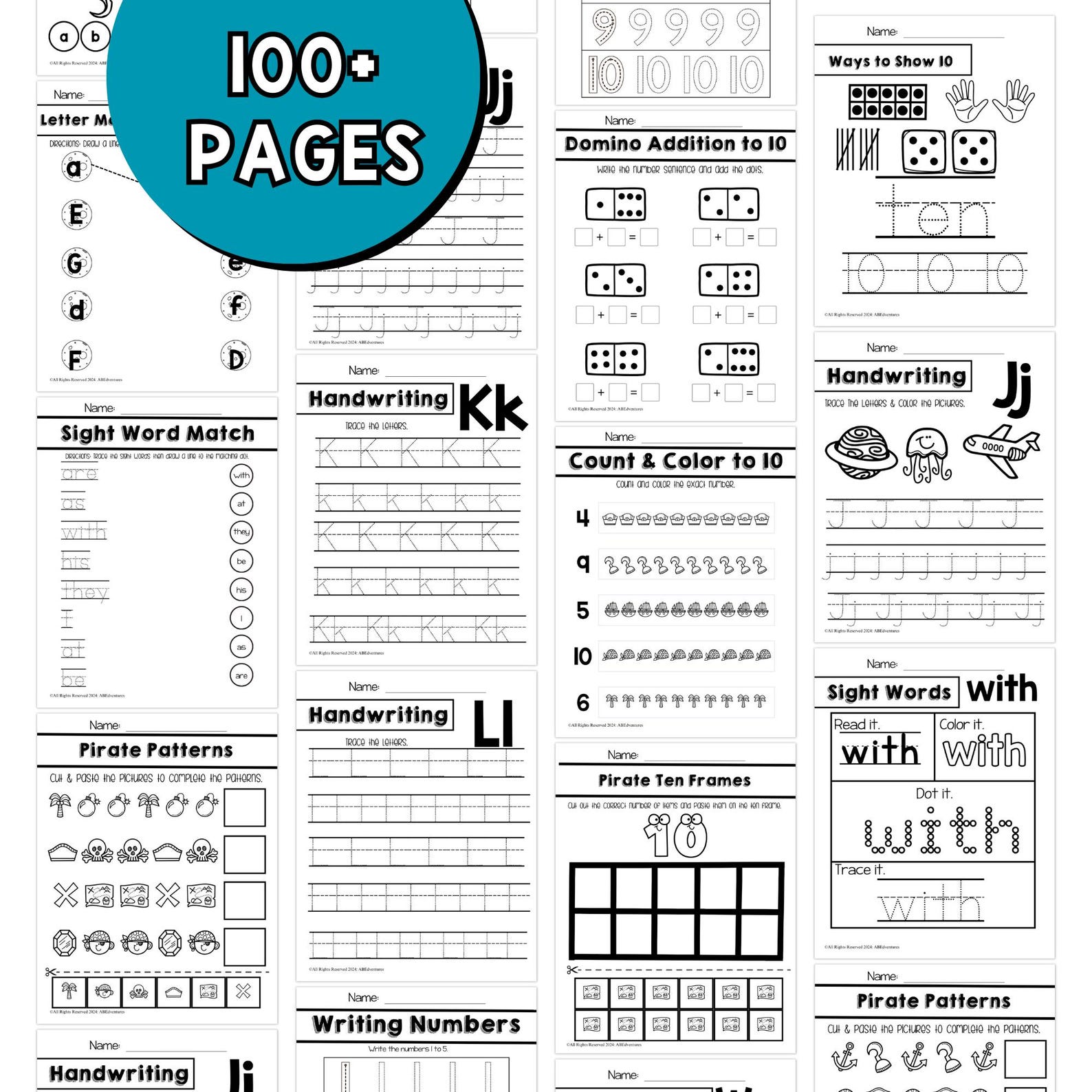 Pirates Pre-k Curriculum, Preschool Curriculum, Pirate Unit Learning ...