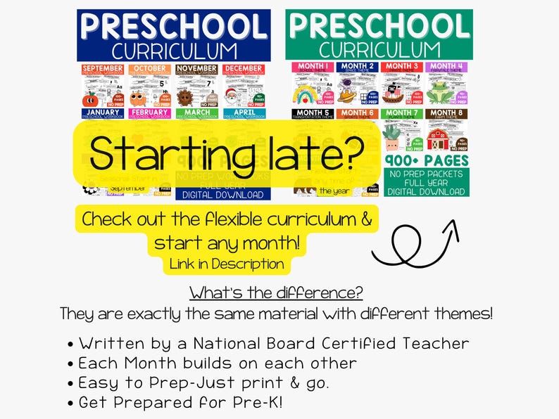 May Pre-k Curriculum, Preschool Curriculum, May Learning Packet ...