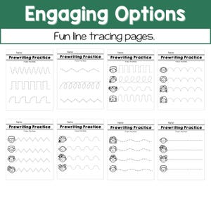 Line Tracing Letter Tracing Preschool ABC Alphabet Writing Toddler Busy ...