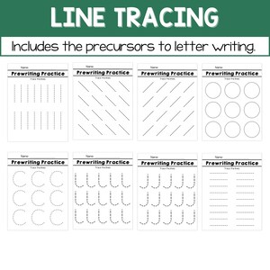 Line Tracing Letter Tracing Preschool ABC Alphabet Writing Toddler Busy ...
