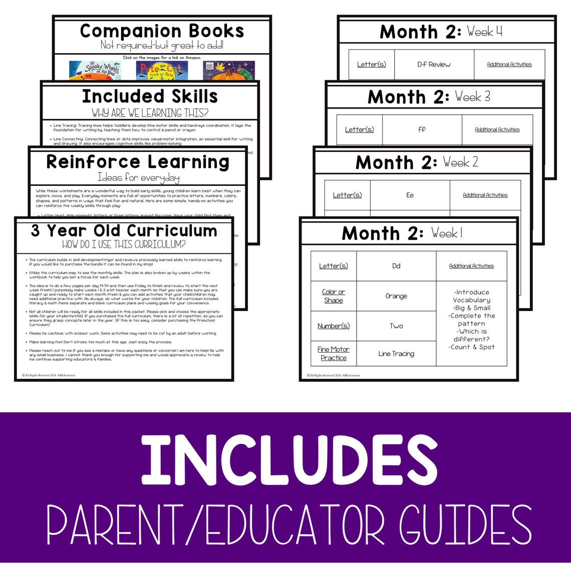 Age May Preschool Curriculum, 3 Year Old Spring Worksheets - Etsy