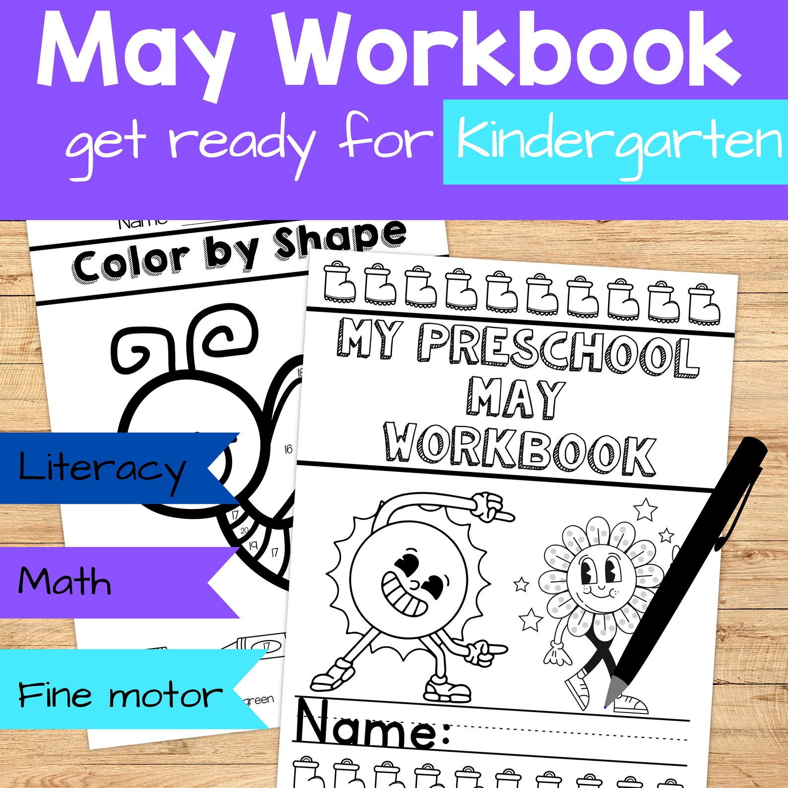 May Pre-k Curriculum, Preschool Curriculum, May Learning Packet ...
