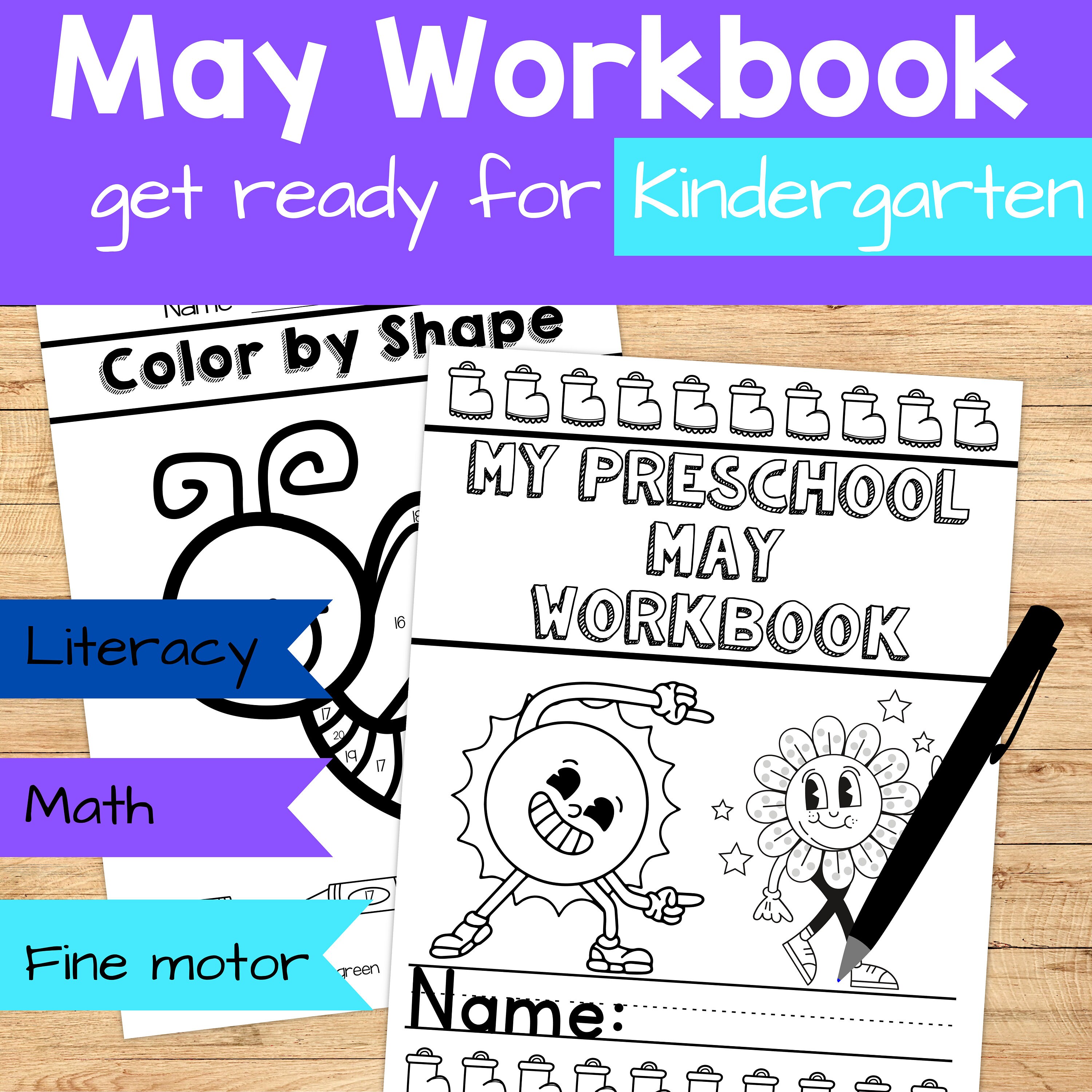 May Pre-k Curriculum, Preschool Curriculum, May Learning Packet ...