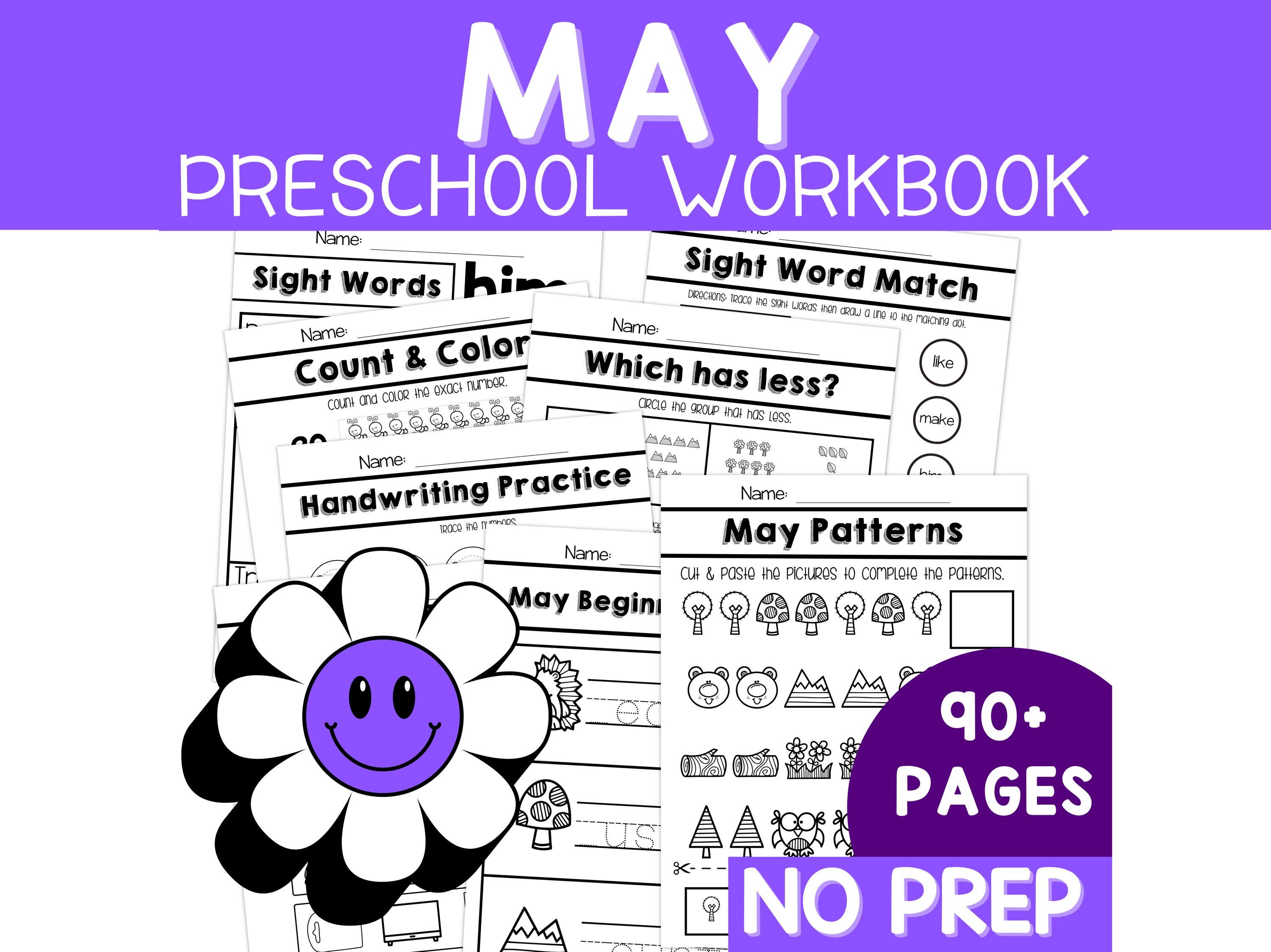 May Pre-k Curriculum, Preschool Curriculum, May Learning Packet ...