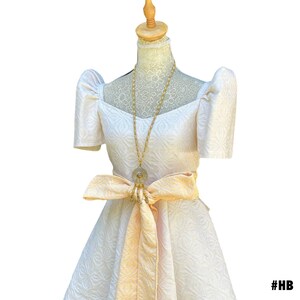 Filipiniana Dress Inabel Fabric - Etsy