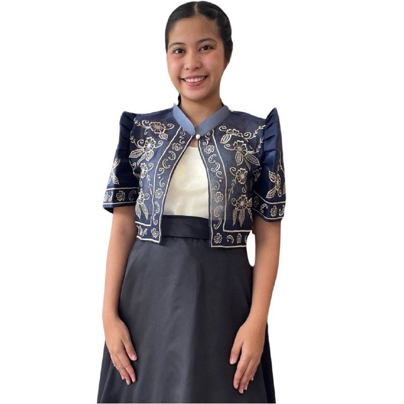 Filipiniana Bolero Top Only - Etsy Canada