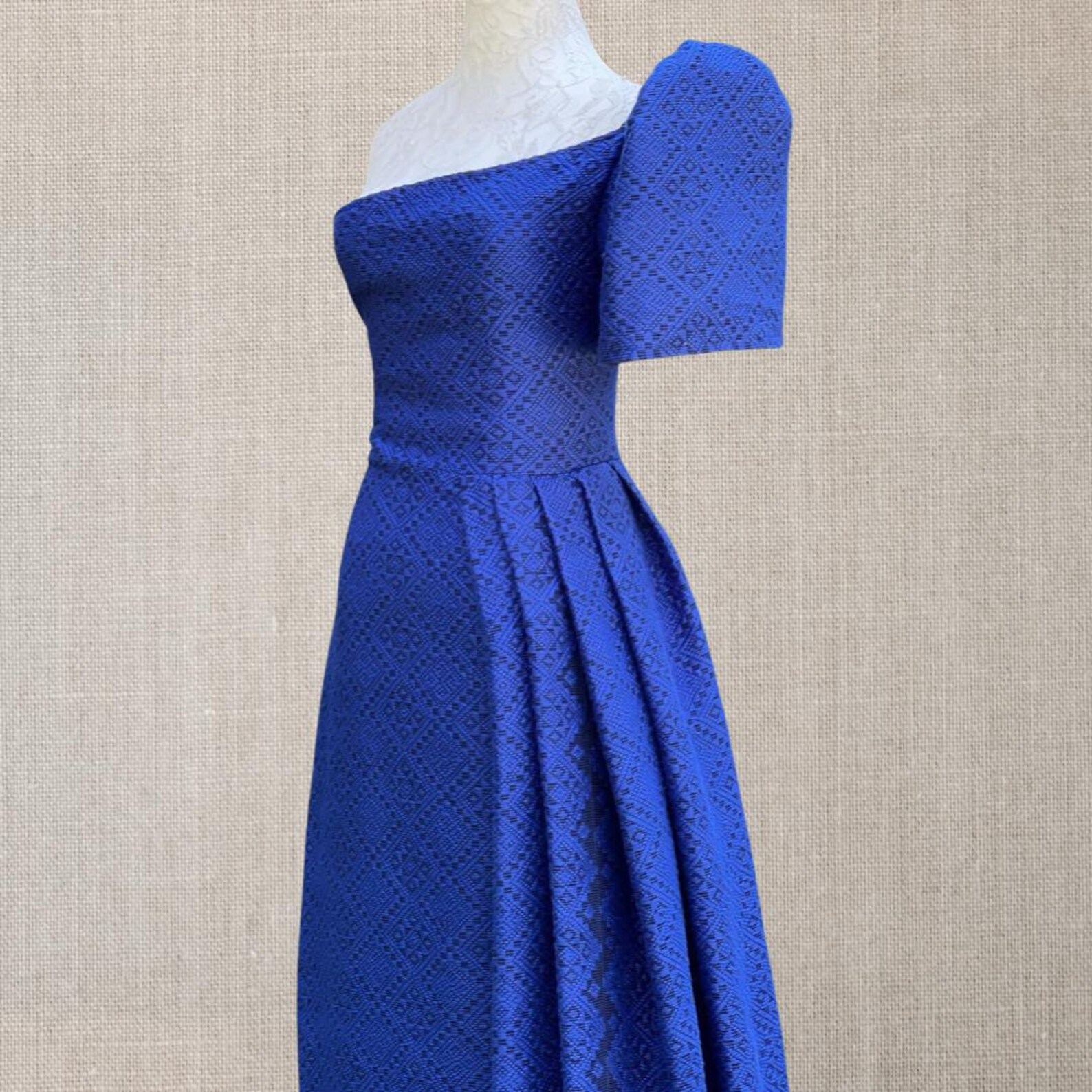 Filipiniana Venus Dress Detachable Sleeves Inabel Ilocos Fabric - Etsy UK