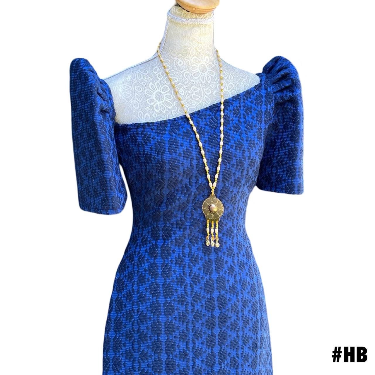 Filipiniana Dress Venus Inabel Fabric - Etsy