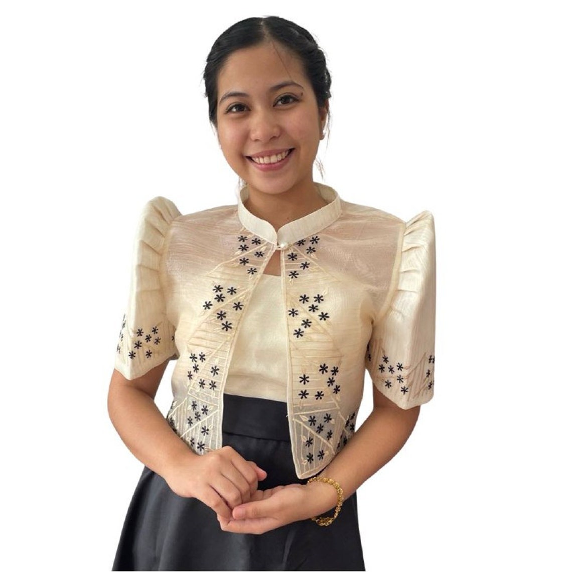 Filipiniana Bolero Top Only - Etsy Canada