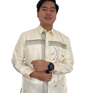 Barong Tagalog Embroidered and Hand Painted - Etsy